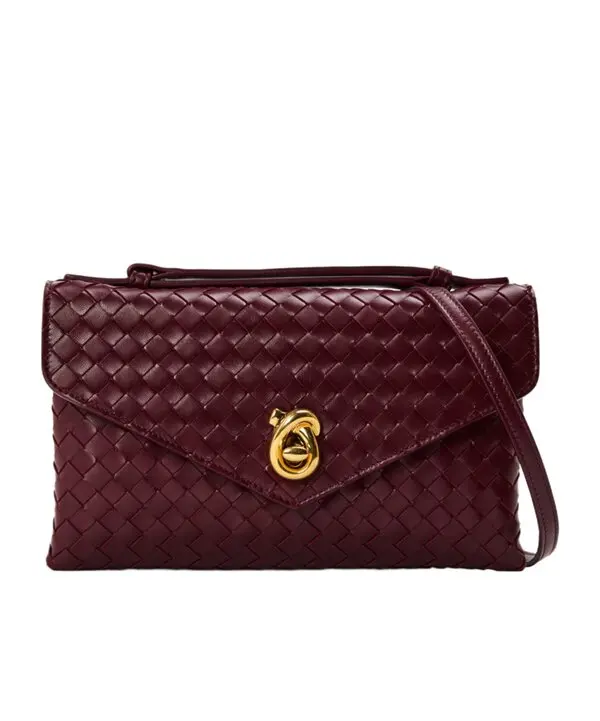 Bottega Veneta Logo Shoulder Bag