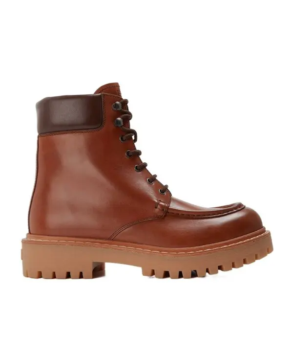 Prada Lace-up Ankle Boots