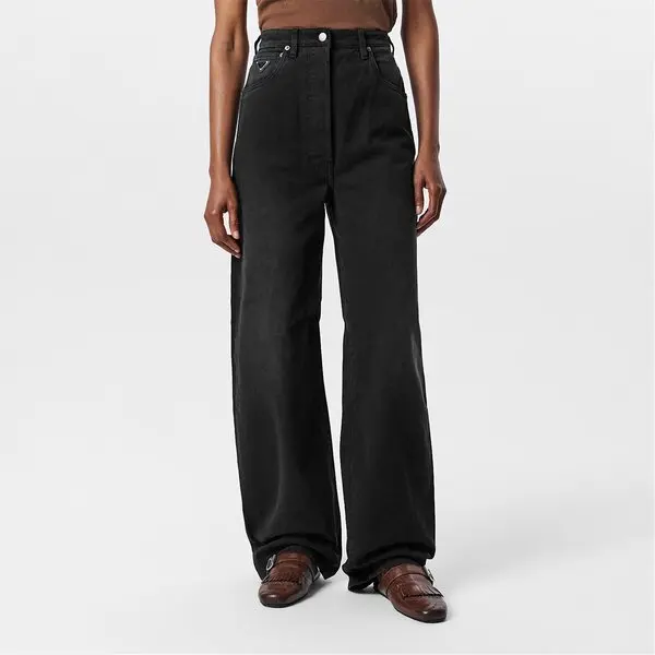 Prada Wide Leg Jeans