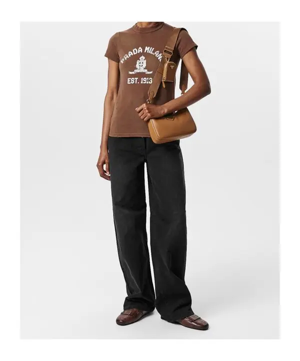 Prada Wide Leg Jeans