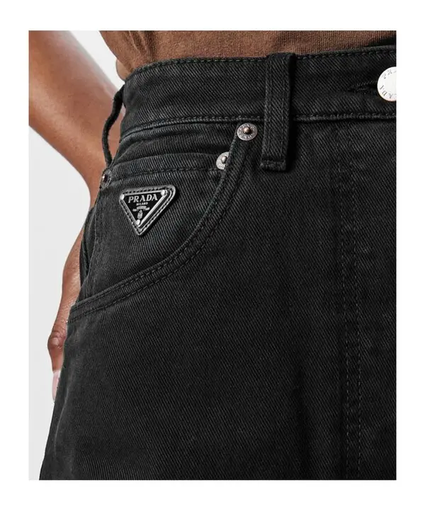 Prada Wide Leg Jeans