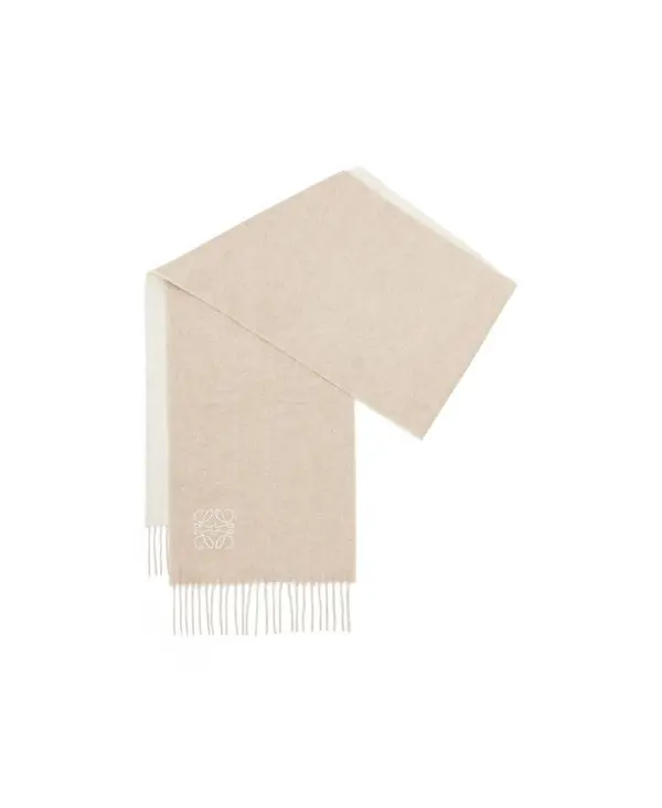 Loewe Anagram Embroidered Scarf