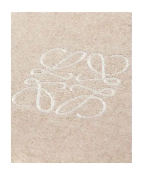 Loewe Anagram Embroidered Scarf