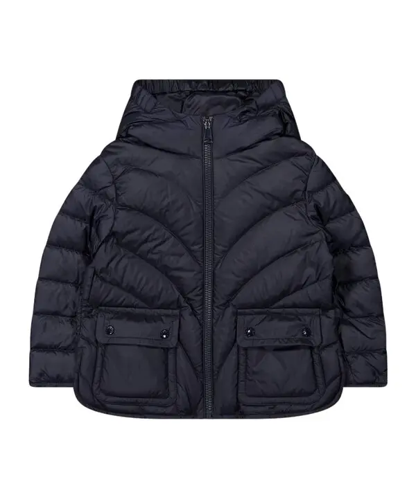 Moncler Logo Patch Down Jacket