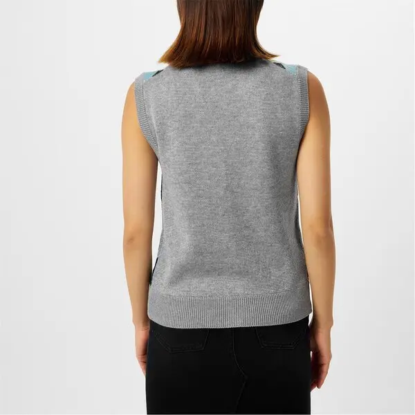 Prada Sleeveless Knitted Cardigan
