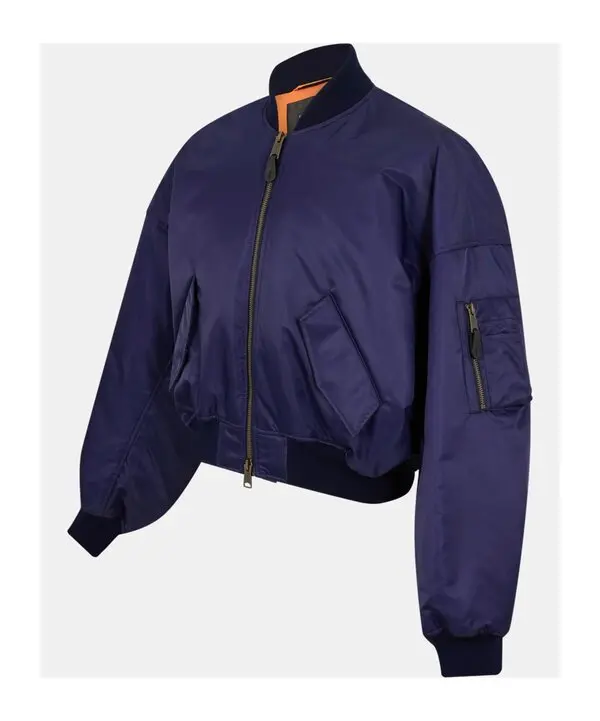 Balenciaga Zipper Long Sleeve Cotton Coat