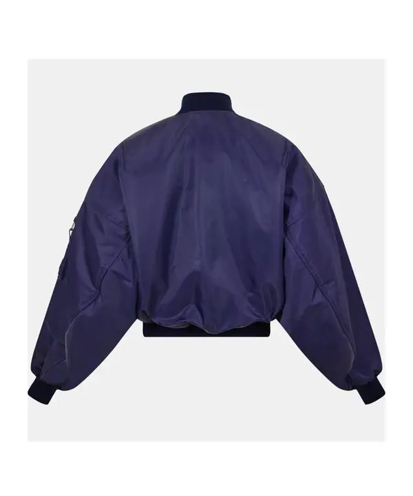 Balenciaga Zipper Long Sleeve Cotton Coat