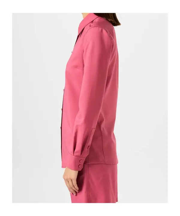 Gucci Mohair Shirt With Embroidered Logo - Red