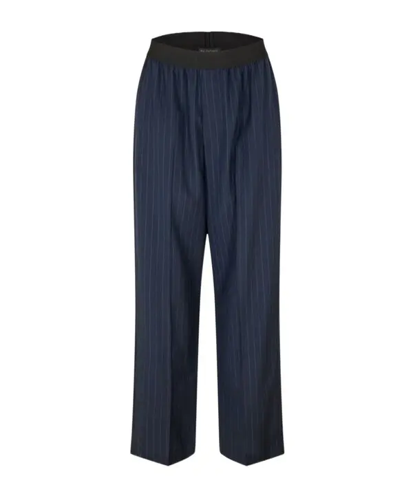 Balenciaga Pinstriped Elastic Waist Trousers