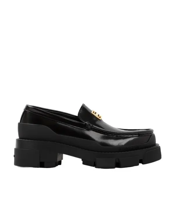 Givenchy Terra Logo Plaque Slip-on Loafers