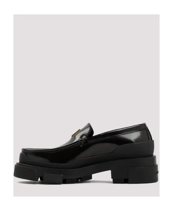 Givenchy Terra Logo Plaque Slip-on Loafers