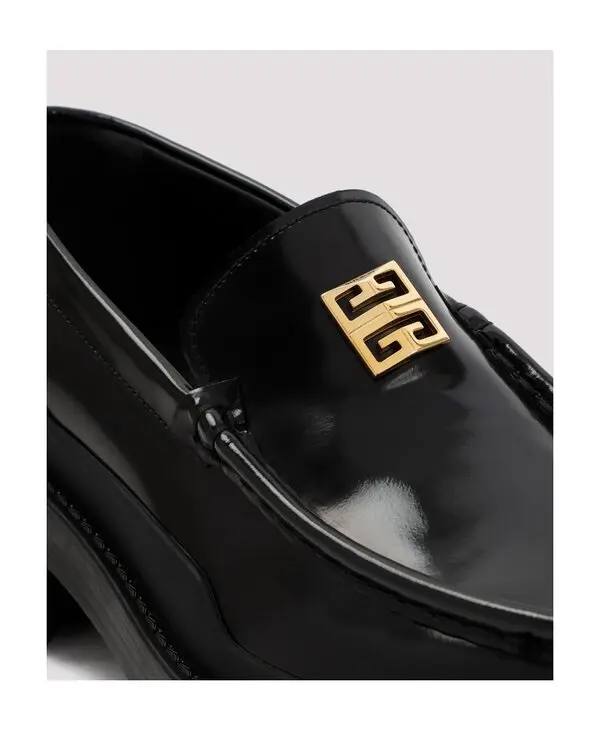 Givenchy Terra Logo Plaque Slip-on Loafers