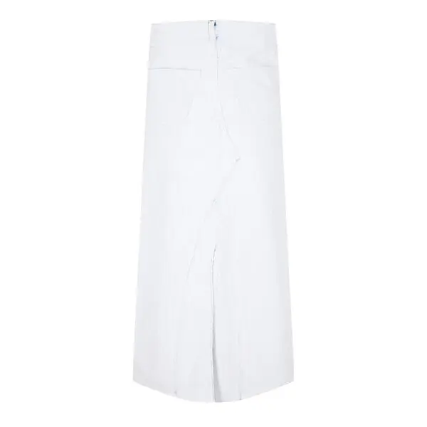 MAISON MARGIELA Painted Denim Maxi Skirt