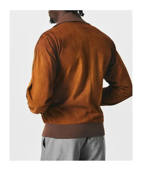 Prada Suede Blouson Jacket