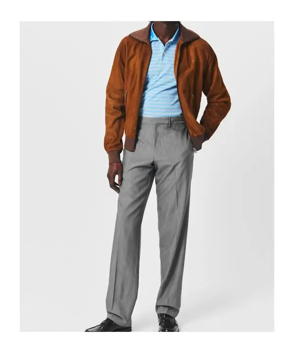Prada Suede Blouson Jacket