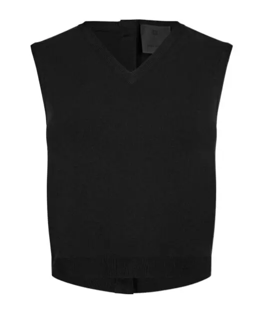 Givenchy Sleeveless Knit Top With Back Buttons