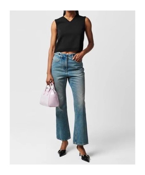 Givenchy Sleeveless Knit Top With Back Buttons