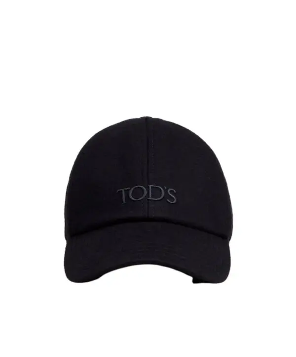 TOD'S Logo Embroidered Curved Peak Baseball Cap