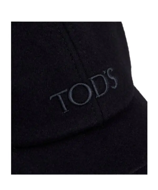 TOD'S Logo Embroidered Curved Peak Baseball Cap