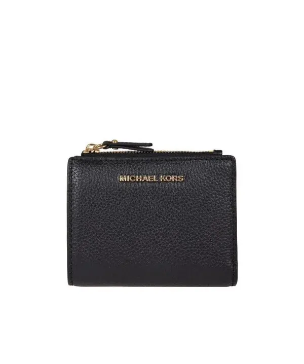 Michael Kors Logo Plaque Bi-fold Wallet