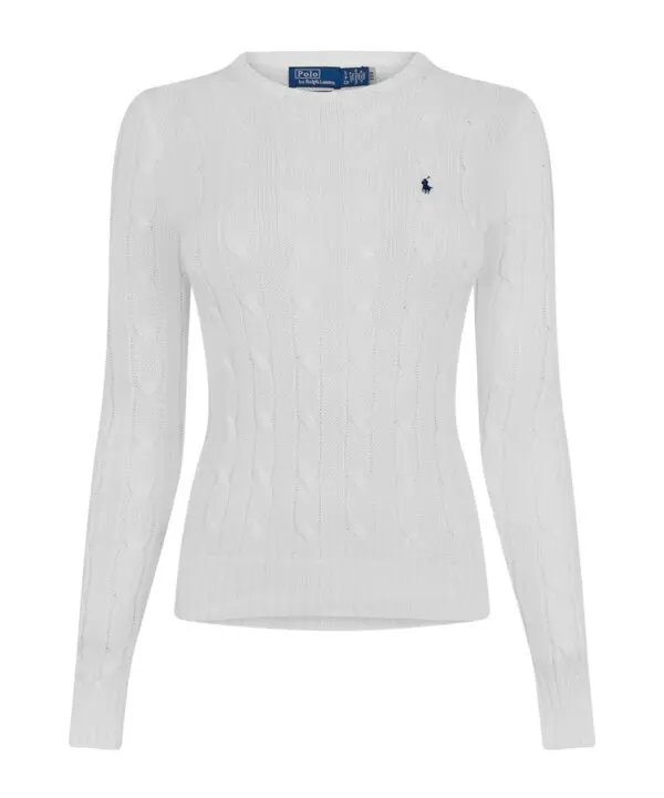 Polo Ralph Lauren Julianna Crewneck Sweater - White