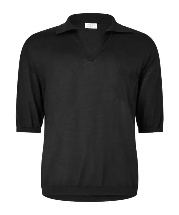 Saint Laurent Saint Open Knit Polo Sn52