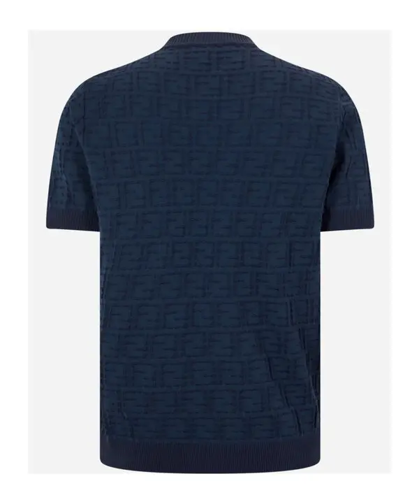 Fendi Short Sleeve Ff Jumper