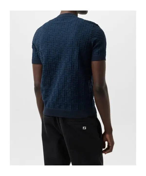 Fendi Short Sleeve Ff Jumper