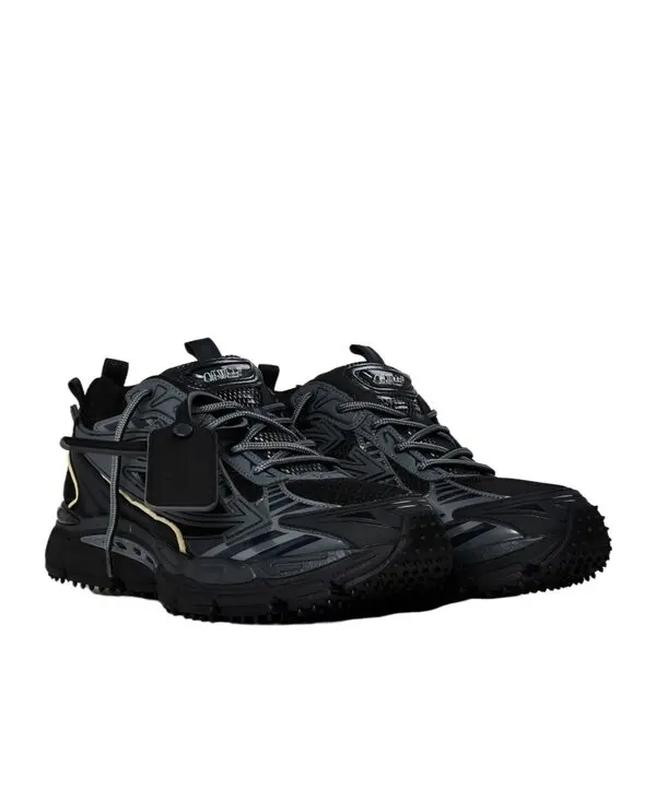 Off-White Be Right Back" Low Top Sneakers - Black