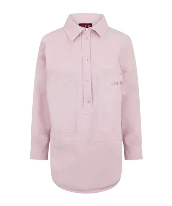 Gucci Canvas Button-up Shirt