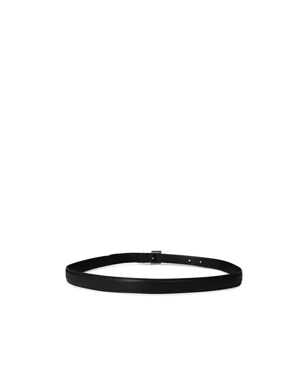 Saint Laurent Thin Logo Belt