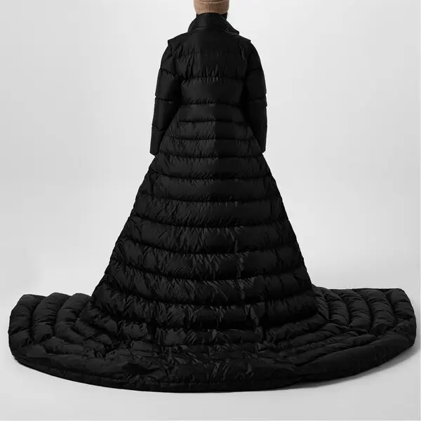 Moncler Logo Down Jacket