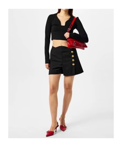 Givenchy Scalloped Shorts With 4g Buttons