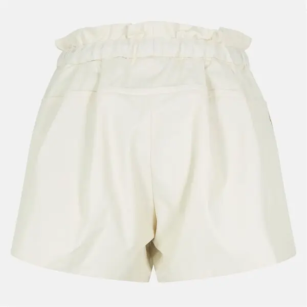 Moncler Elastic Waist Pleated Shorts - White