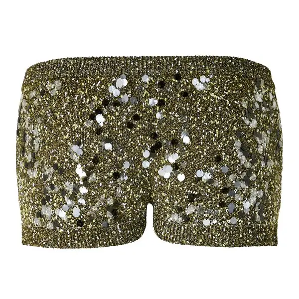 Gucci Sequin Knit Shorts