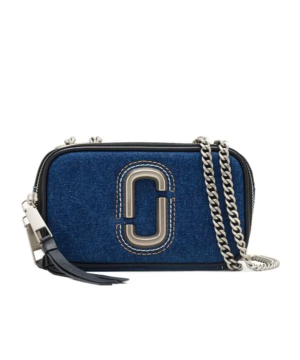 Marc Jacobs Denim Snapshot Camera Bag