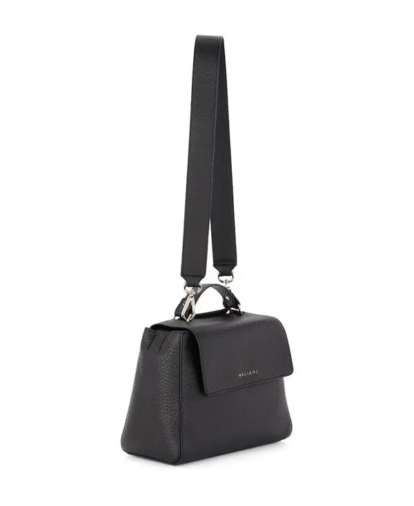 Orciani Sveva Logo Lettering Small Handbag