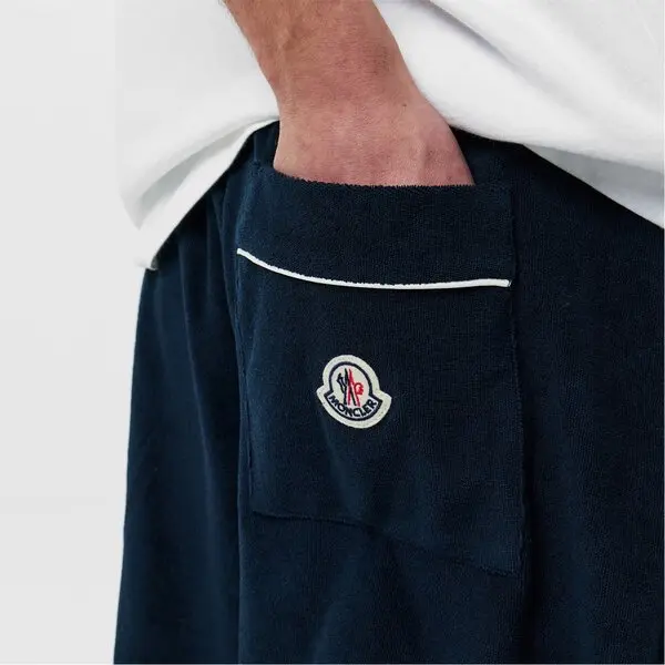 Moncler Logo Drawstring Shorts