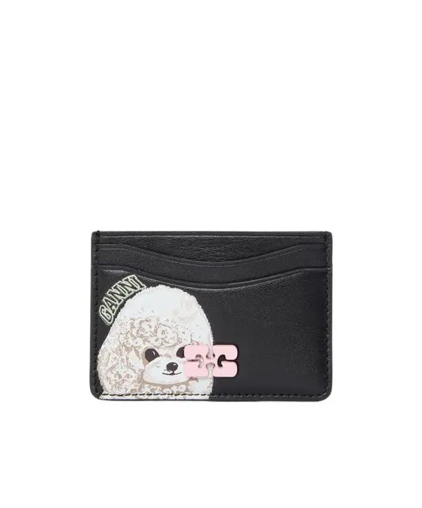 GANNI Logo Card Holder