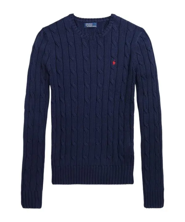 Polo Ralph Lauren Julianna Crewneck Sweater - Hunter Navy