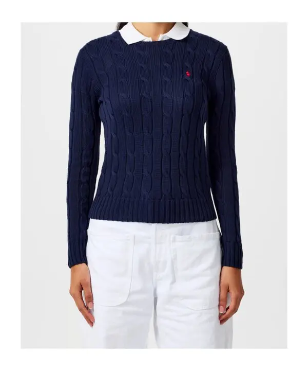 Polo Ralph Lauren Juliana Crewneck Sweater - Hunter Navy