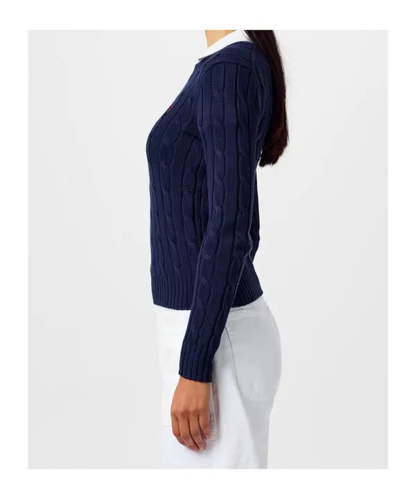 Polo Ralph Lauren Juliana Crewneck Sweater - Hunter Navy