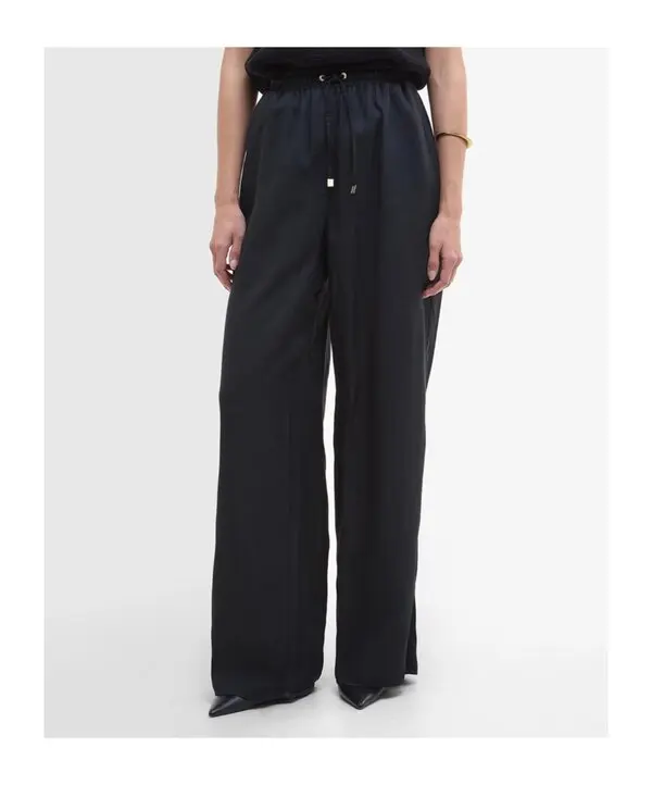 Barbour Drawstring Wide Leg Casual Pants