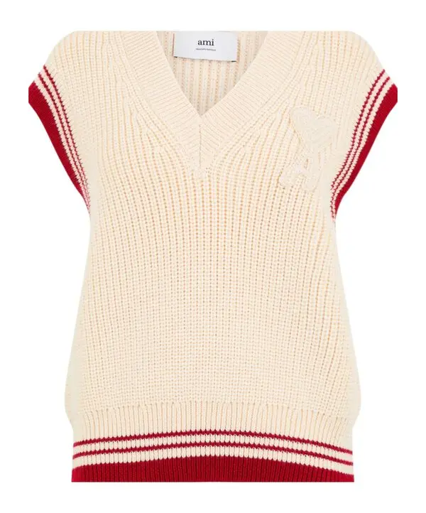 AMI Paris De Coeur Sweater Vest
