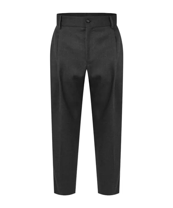 Dolce & Gabbana Tailored Straight-leg Trousers - Black