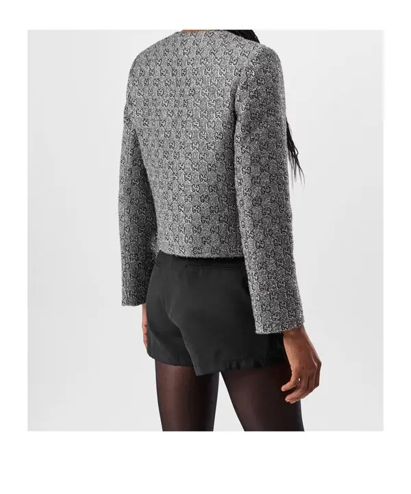 Gucci Embroidered Wool Jacket