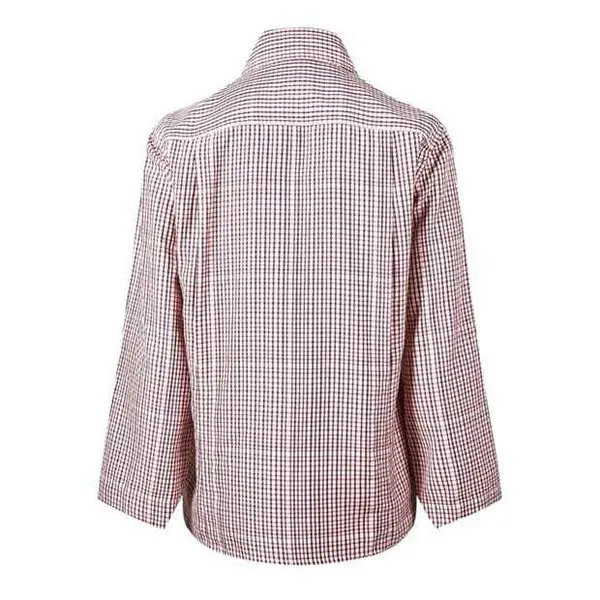 Bottega Veneta Checkered Long Sleeve Shirt