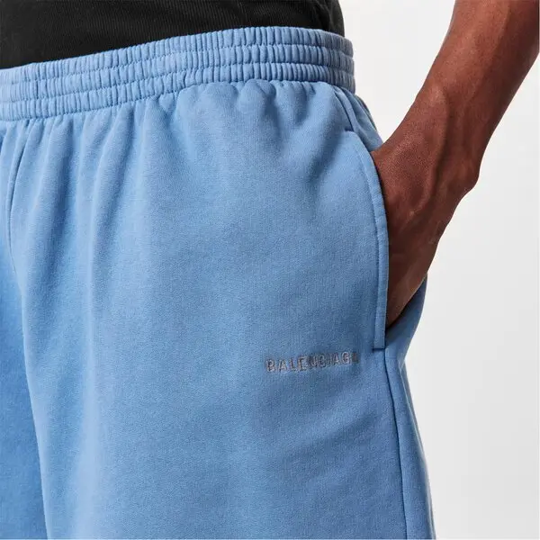 Balenciaga Logo Detail Elasticated Shorts