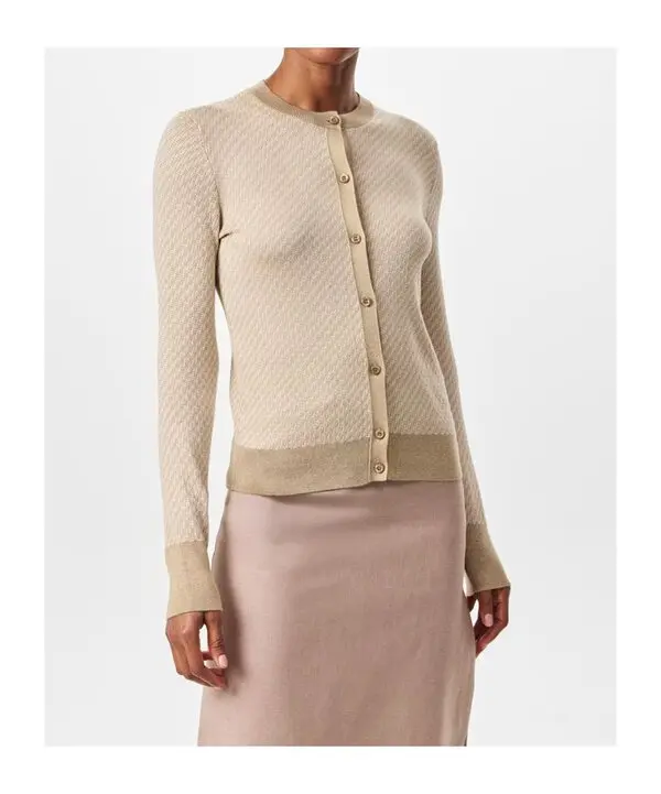 Fendi Round Neck Long Sleeve Knit Sweater