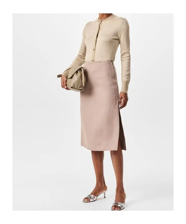 Fendi Round Neck Long Sleeve Knit Sweater